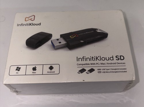 InfinitiKloud SD USB & Micro Powered Backup Drive for MAC, PC & Android ...