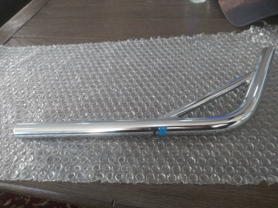 Lay Back Seat Post 22.2 7/8 GT Dyno Haro Hutch Mongoose Redline BMX ...
