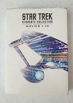 STAR TREK STARDATE COLLECTION MOVIES 1 - 10 New Sealed DVD 32429288554 ...