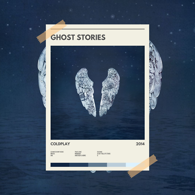 Coldplay Ghost Stories Album Cover Ghost Stories By Coldplay Album