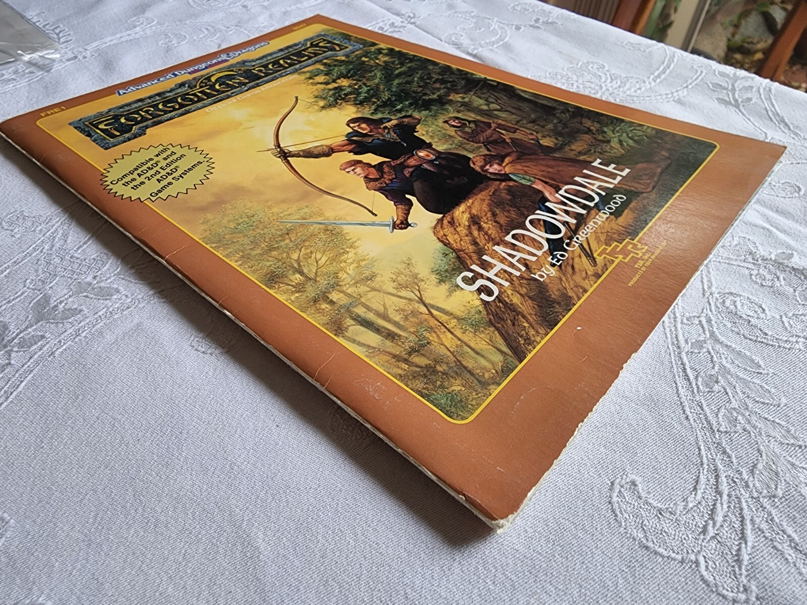 Ad&d Advanced Dungeons And Dragons Forgotten Realms FRE1 Shadowdale ...