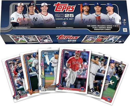 2025 Topps Factory Sealed Complete Set Retail 700 Cards 5 Image RC 3 ...