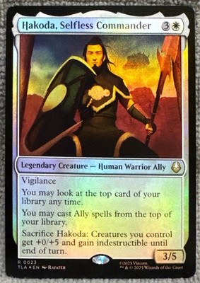 Hakoda, Selfless Commander Avatar: The Last Airbender Foil 23 | eBay