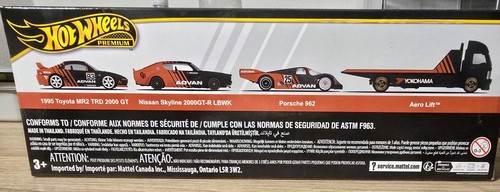 Hot Wheels Premium Autos Collector Advan Racing Team Display 4er Set ...