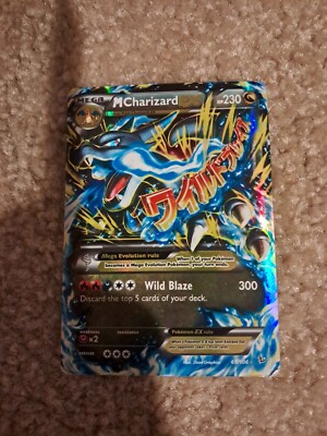 2014 Mega M Charizard EX HOLO 69/106 XY Flashfire Pokemon TCG A | eBay