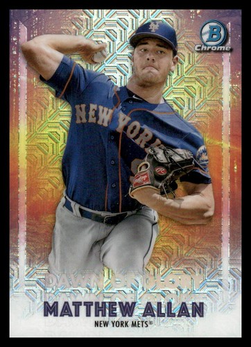 2021 Bowman Chrome Mega Box Mojo Ref Dawn Of Glory Matthew Allan Rc #DG-17 | eBay