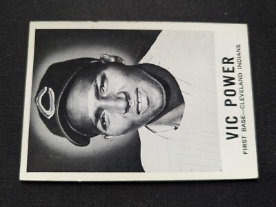 1960 Leaf Baseball Card # 65 Vic Power - Cleveland Indians (VG/EX) | eBay