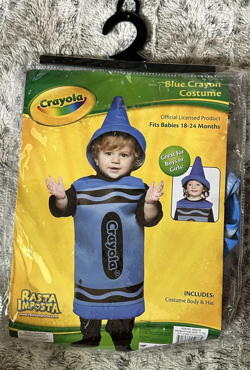 Girls Crayon Costume