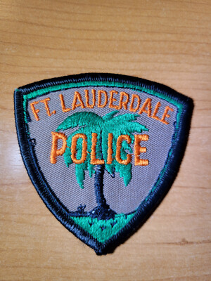 Fort Lauderdale FL Police Patch | eBay