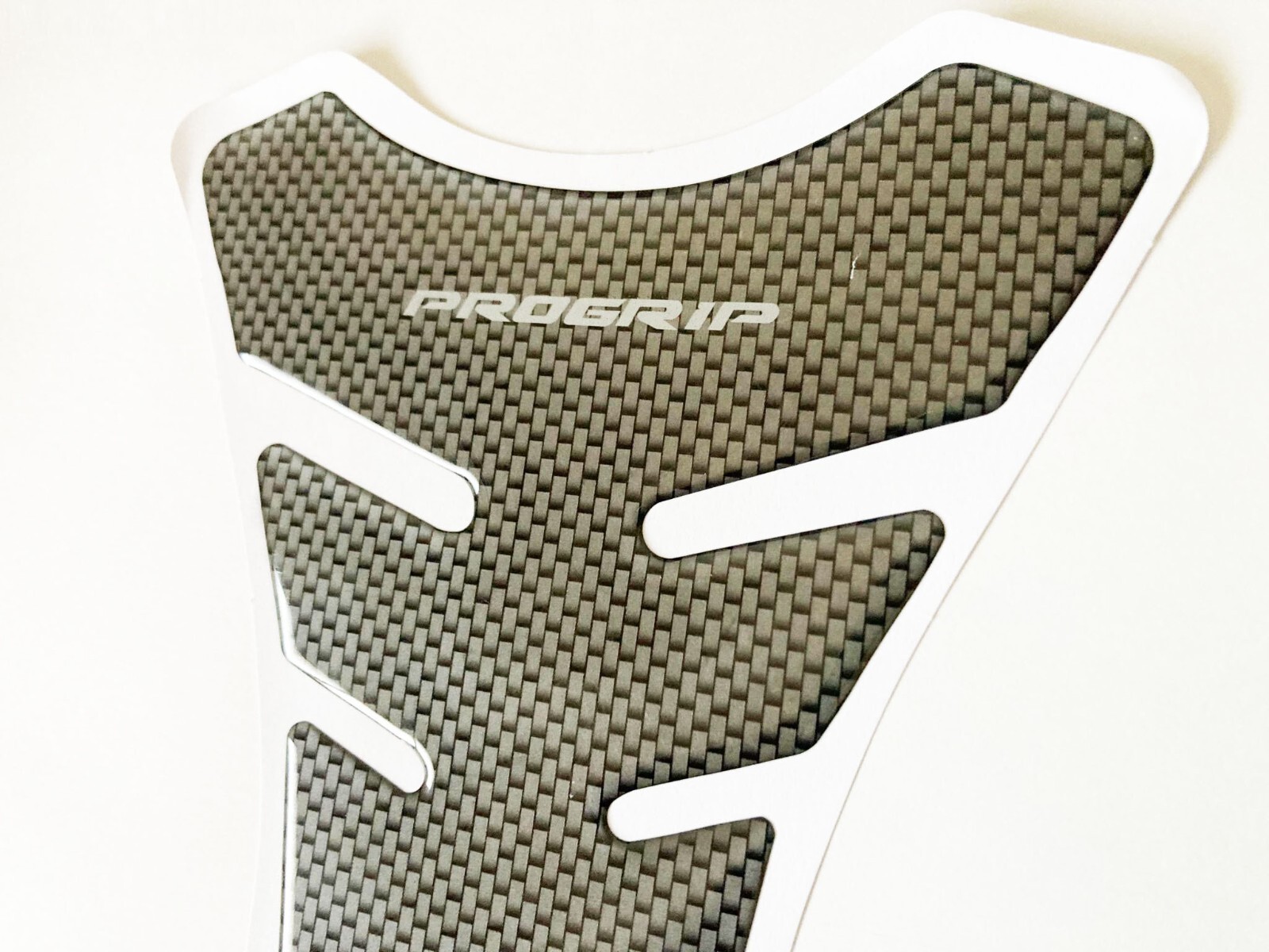 PROGRIP GAS FUEL PETROL TANK PAD PROTECTOR CARBON MOTOCROSS MOTORCYCLE ...