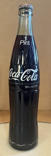 One Coca Cola, 1 Pint. Glass Bottle. Full & Capped. | eBay