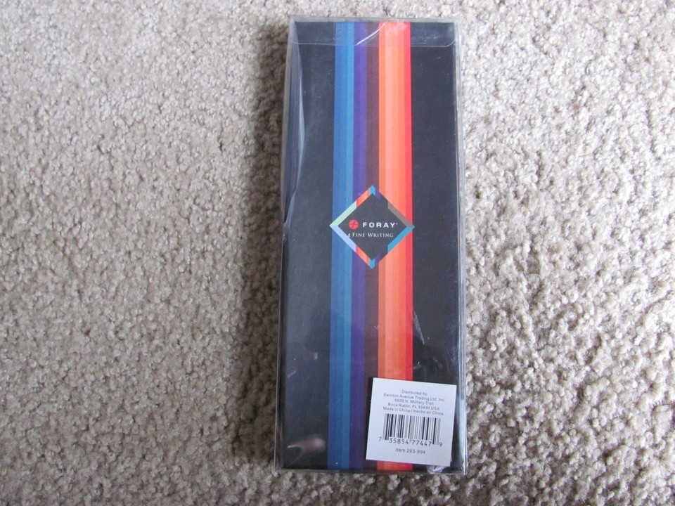 Brand New FORAY Ballpoint Pen and Mechanical Pencil Gift Set Sliver/Red ...