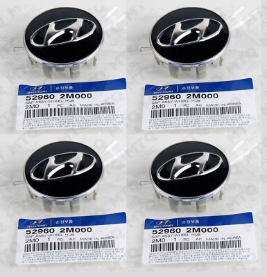 New Hyundai Wheel Center Cap (4PC) 52960-2M000 | eBay