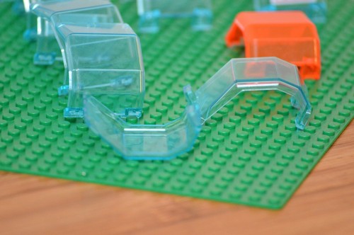 LEGO Windscreen/windshield 4 x 4 x 4 1/3 Helicopter #2483 | eBay