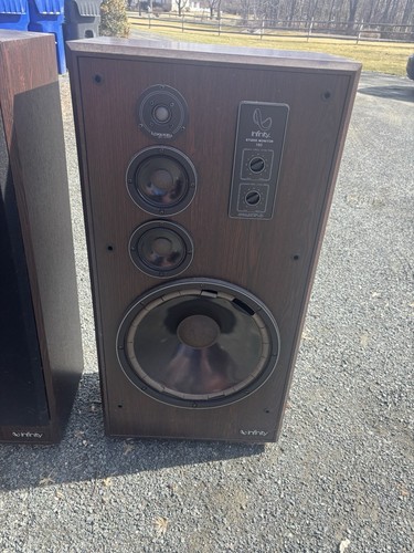 SUPER NICE INFINITY SM-150 FLOOR SPEAKER 15" WOOFERS Tower Pair Set ...