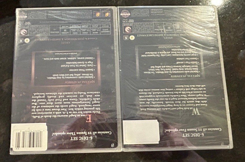 Angel Box Set Season 3&4 NEW DVD | eBay