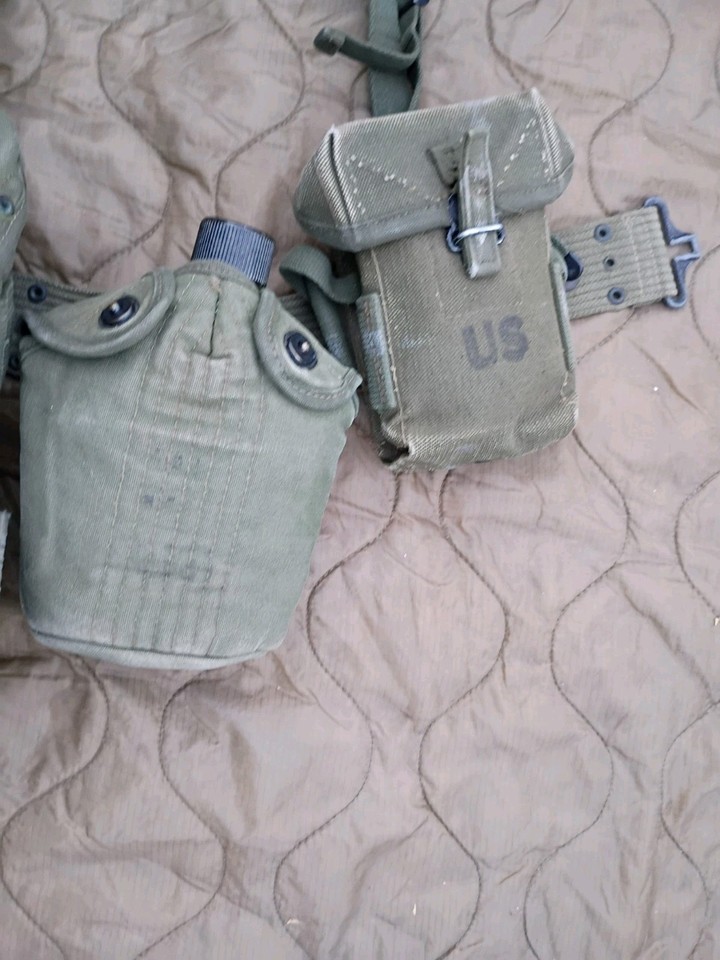 US Army / USMC Vietnam War M1956 LBE Web Gear Complete Set | eBay