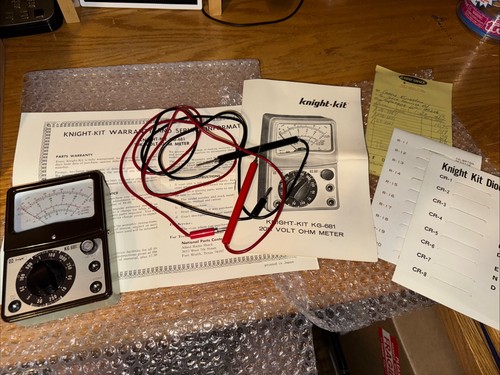 Knight KG-681 20K Volt OHM Meter Kit (Japan) | eBay