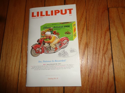 Lilliput Catalog No. 31 1998 Tin Toys | eBay