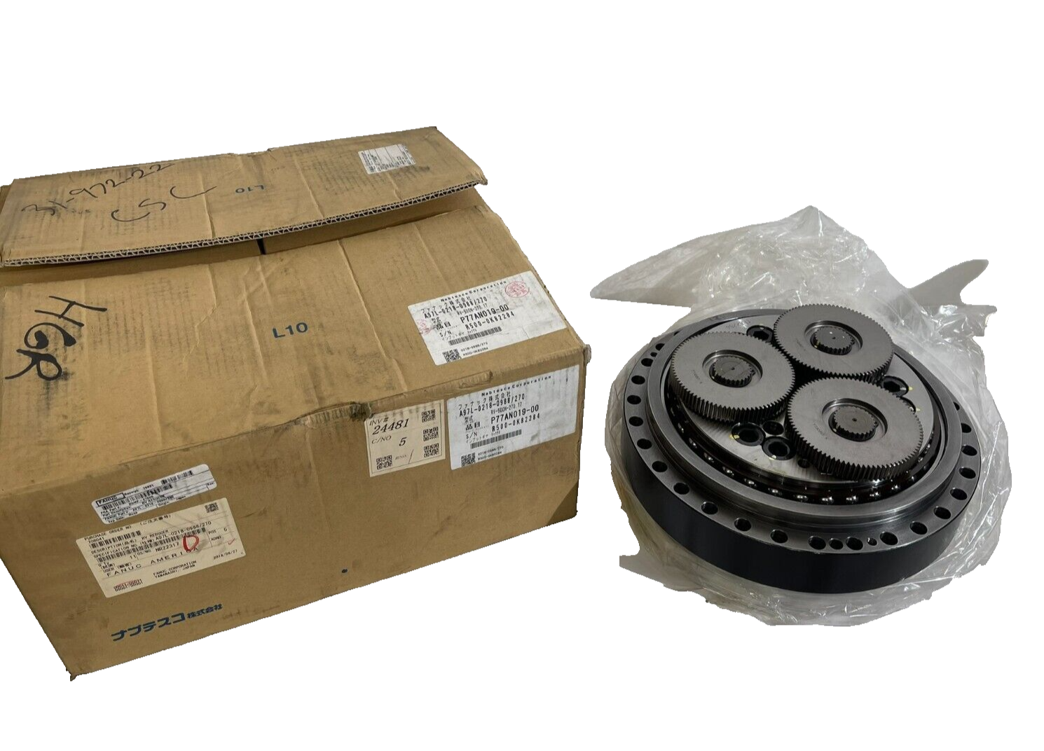Fanuc Nabtesco Precision Reduction Gear RV Axis Reducer A97L-0218-0988/ ...