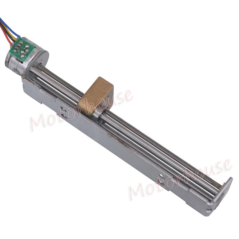 90mm Long Lead Linear Screw Nut Slider 5V 2-phase 4-wire Stepping ...