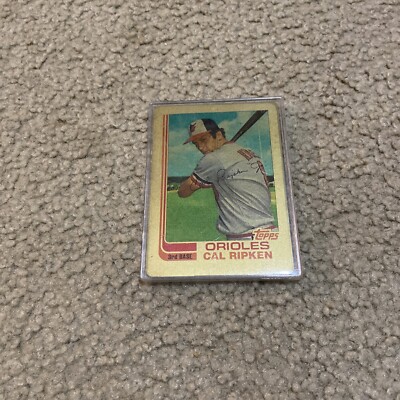1982 TOPPS CAL RIPKEN Jr. GOLD PORCELAIN CARD 98T LIMITED #4444 ORIOLES ...