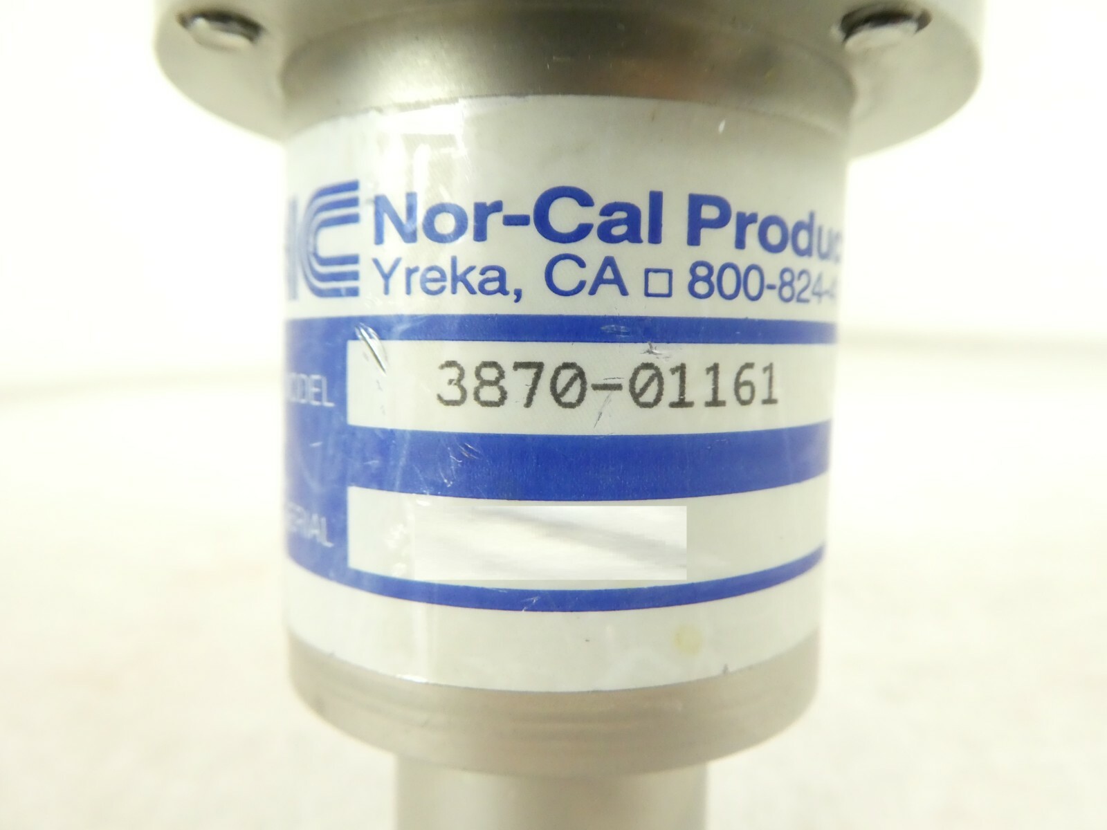 Nor-Cal Products 3870-01161 Angle Valve AMAT Applied Materials Working ...