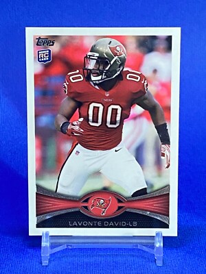 2012 Topps #257 LAVONTE DAVID RC Tampa Bay Buccaneers Rookie | eBay