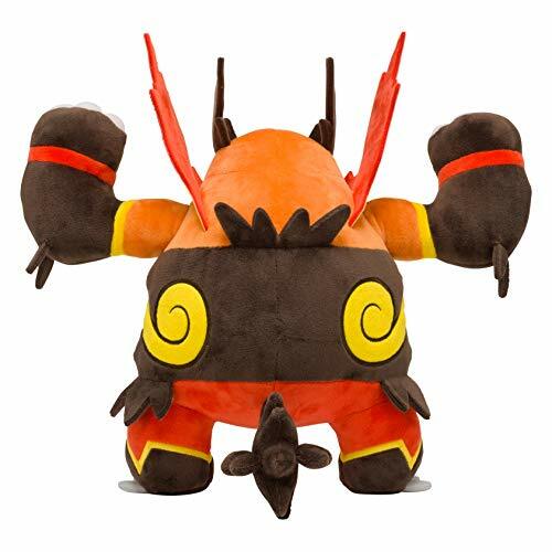 Pokémon Center Original Plush Doll Emboar Height 12.6 inches from Japan ...