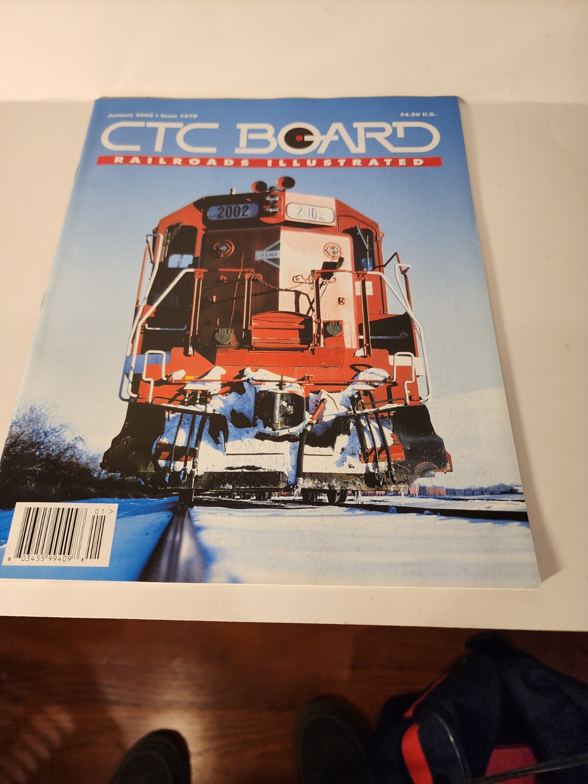 CTC Board Railroad Illustrated Magazine - January 2002 to July 2002 , 7 ...