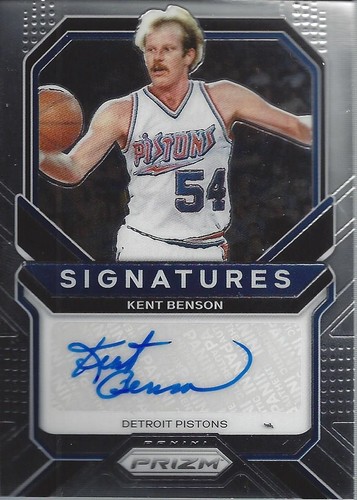 2020-21 Panini Prizm Signatures #46 Kent Benson Auto - NM-MT | eBay