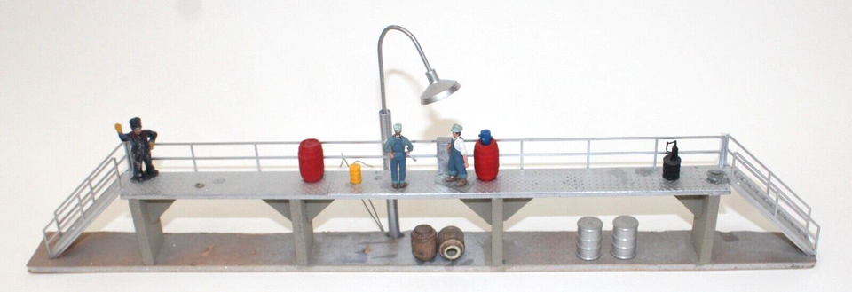 Pair of O Scale Locomotive Service/ Maintenance Platforms Scratch Built ...