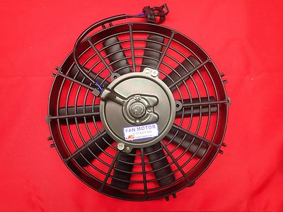 10 inch universal 12 volt radiator electric cooling fan slim line great ...