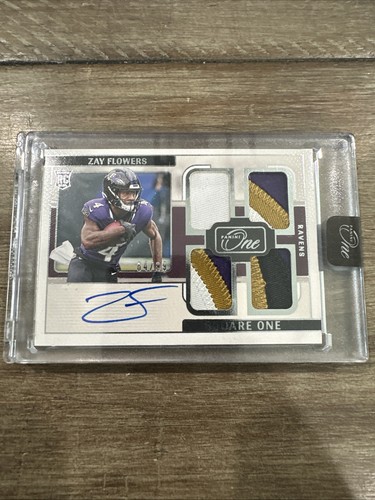 2023 Panini One Zay Flowers Quad RPA /99 | eBay.de