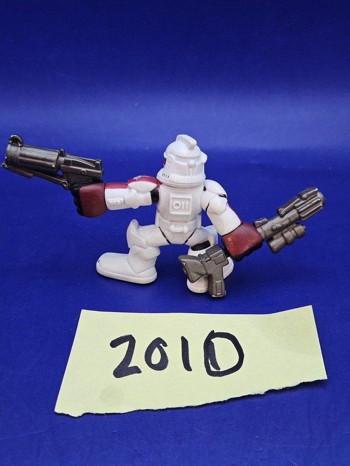 2004-10 Star Wars Galactic Heroes CLONE COMMANDOS Lot Of 6 Bly Trooper ...