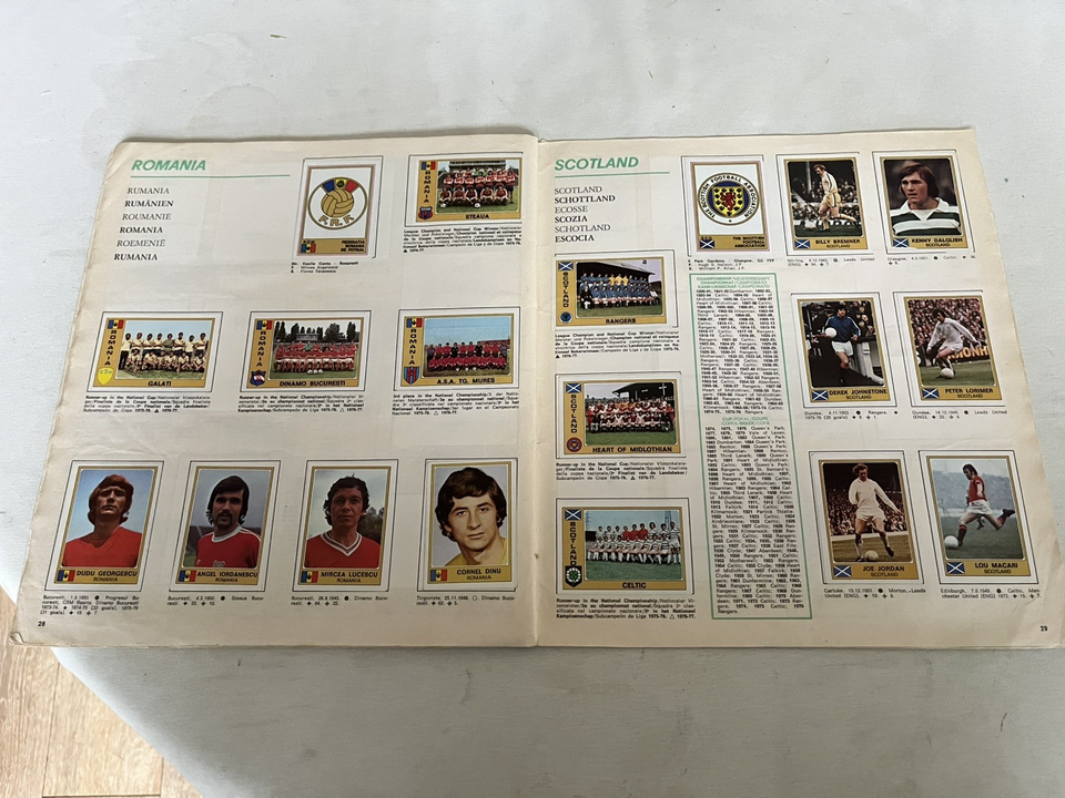 Panini Euro 1977 Football Sticker Album complete all stickers | eBay