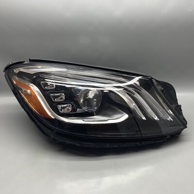 MERCEDES BENZ S560 HEADLIGHT S63 RIGHT PASSENGER LED 2018 2019 2020 ...