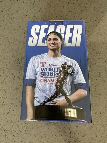 🔥🧢Texas Rangers Corey Seager World Series MVP Bobblehead SGA 4/24/2024🧢 ...