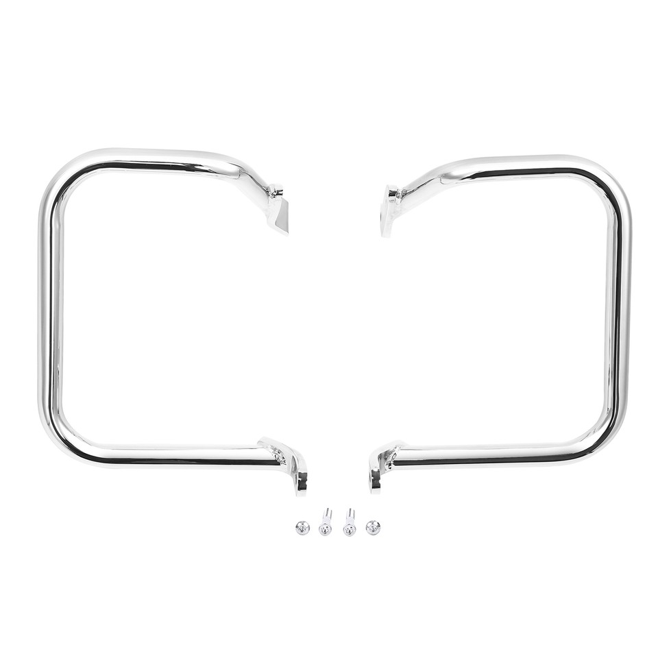 Rear Saddlebag Guard Rail Crash Bar Fit For Harley Heritage Softail ...