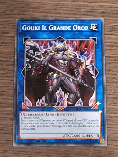 Italian Gouki Thunder Ogre - SP18-EN035 - Starfoil Rare Yugioh! Holo Foil | eBay