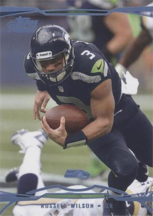 2013 Topps Prime - Russell Wilson #3 Blue for sale online | eBay