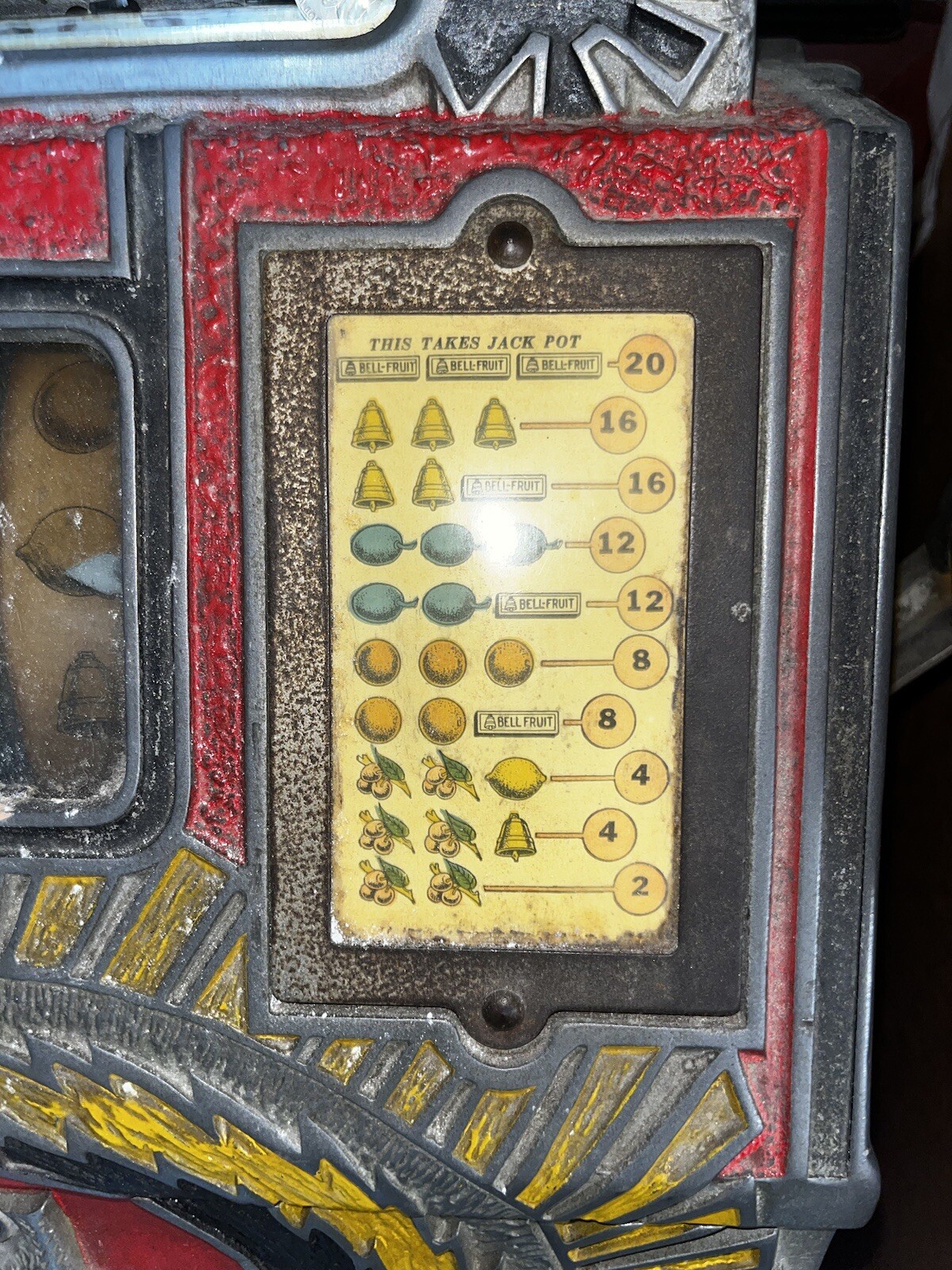 Vintage Antique 1930's Mills 5 Cent War Eagle Slot Machine | eBay