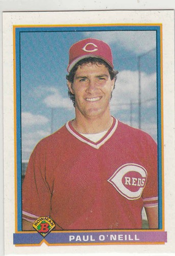 PAUL O'NEILL 1991 BOWMAN #685 CINCINNATI REDS | eBay