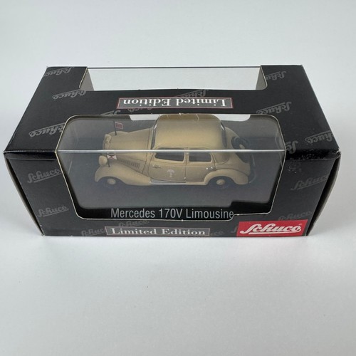 Schuco 1/43 Mercedes 170V Limousine WW2 "Wustenfuchs" Rommel's car in ...