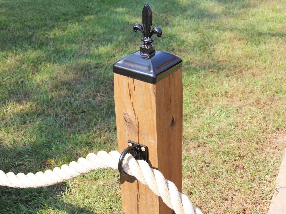 Heavy Duty Nautical Rope Fence Rings, Nautical Rope Holder, String ...