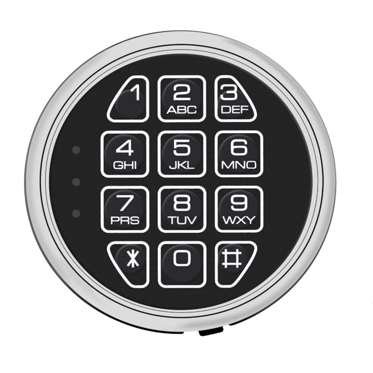 Safe Lock Replacement Digital With Solenoid, Keypad & Override Keys ...