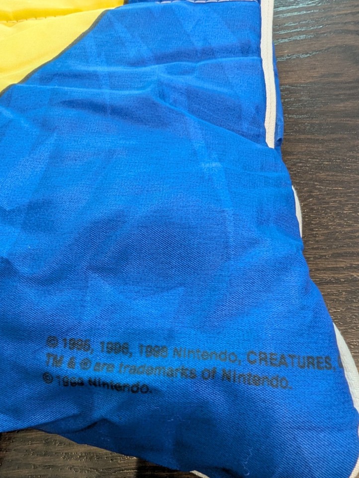 POKEMON Sleeping Bag 30x57 Camping Pikachu Gotta Catch 'Em All Kids ...