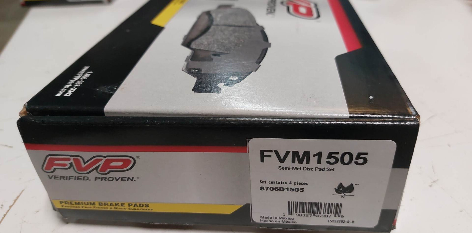 Disc Brake Pad Set FVP FVM1505 for sale online | eBay