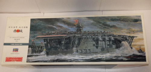 Hasegawa 1/350 Japanese Navy Aircraft Carrier Akagi Z25 Plastic Model ...