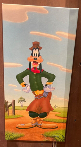 Disney Parks El Gaucho Goofy LE Giclee Artist Paul Lopez New | eBay